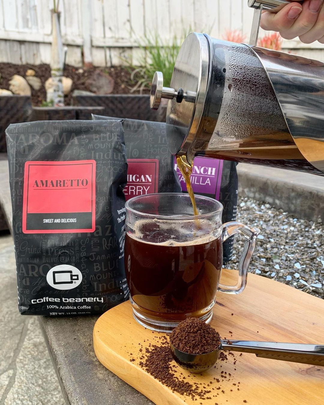 Indulge in Coffee Beanery's Amaretto Flavored Coffee