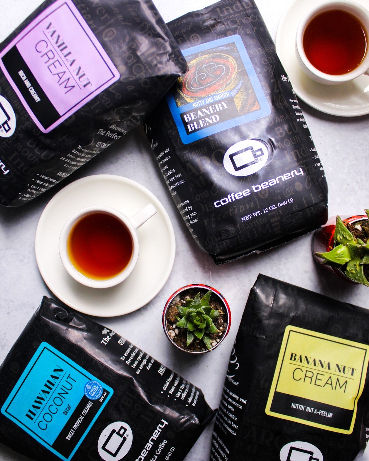 Half Caff Coffee Beans, Flavored Coffee, Decaf | Coffee Beanery