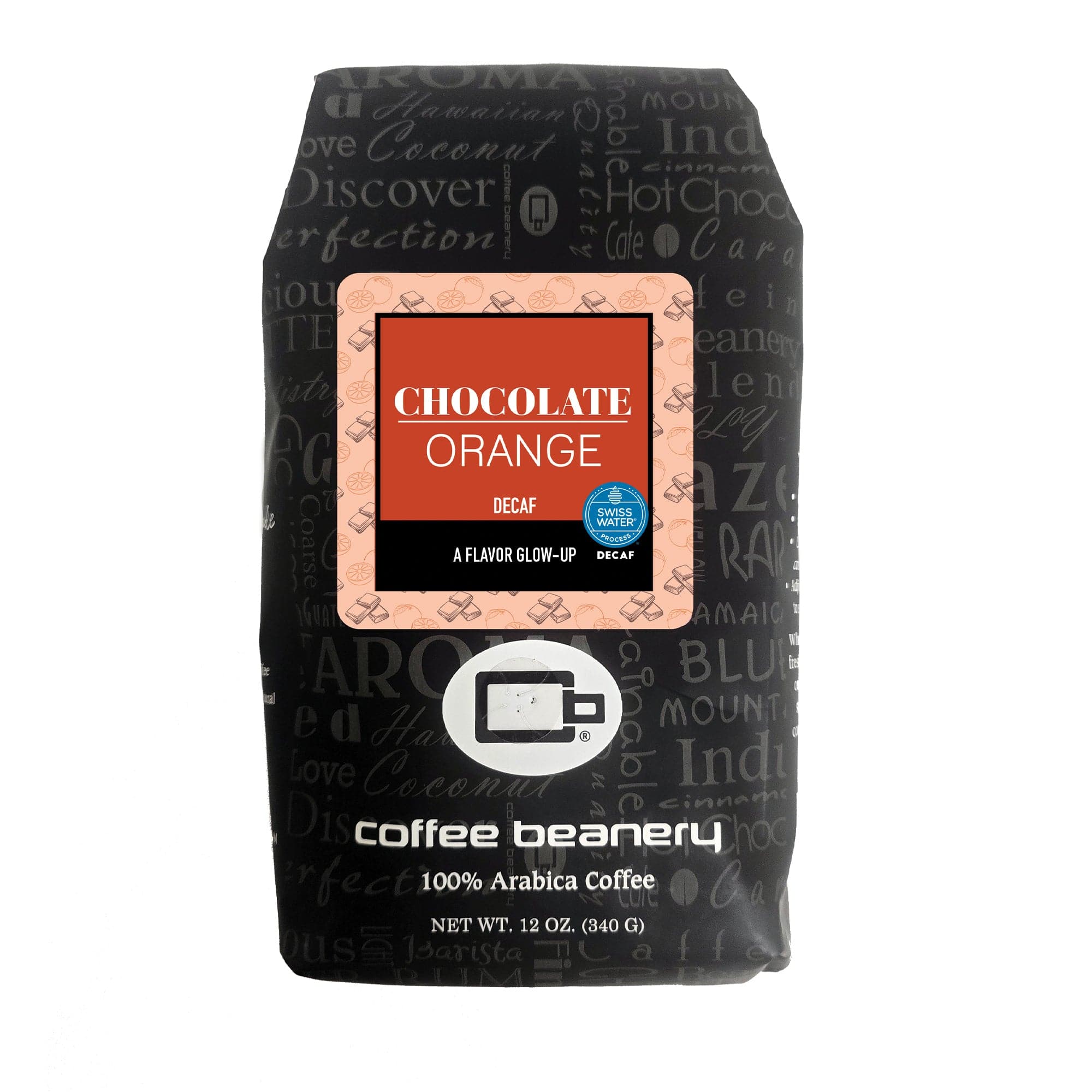 Chocolate Orange Swiss Water Process Decaf Flavored Coffee