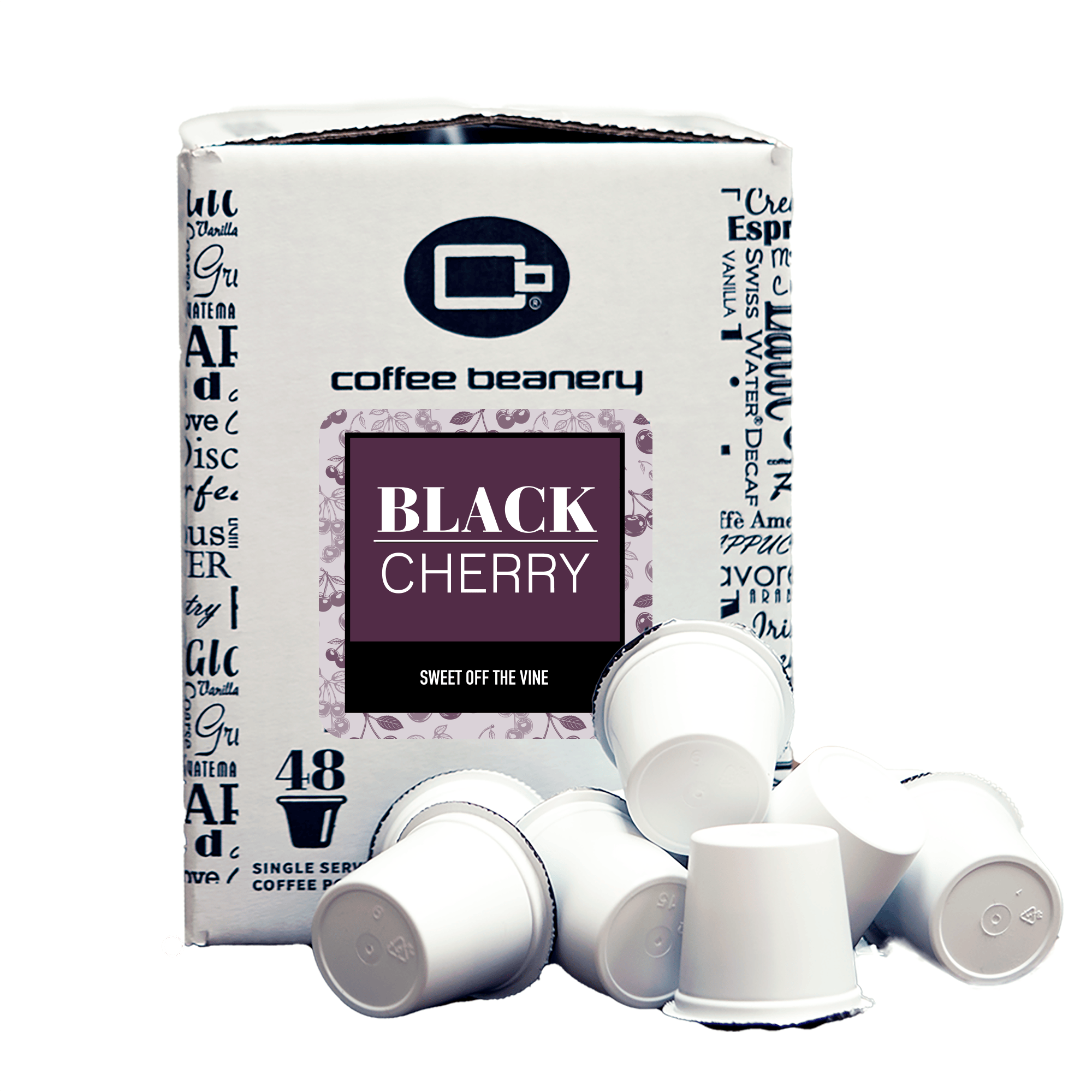 Black Cherry Flavored Coffee Pods | For Keurig K-Cup Brewers